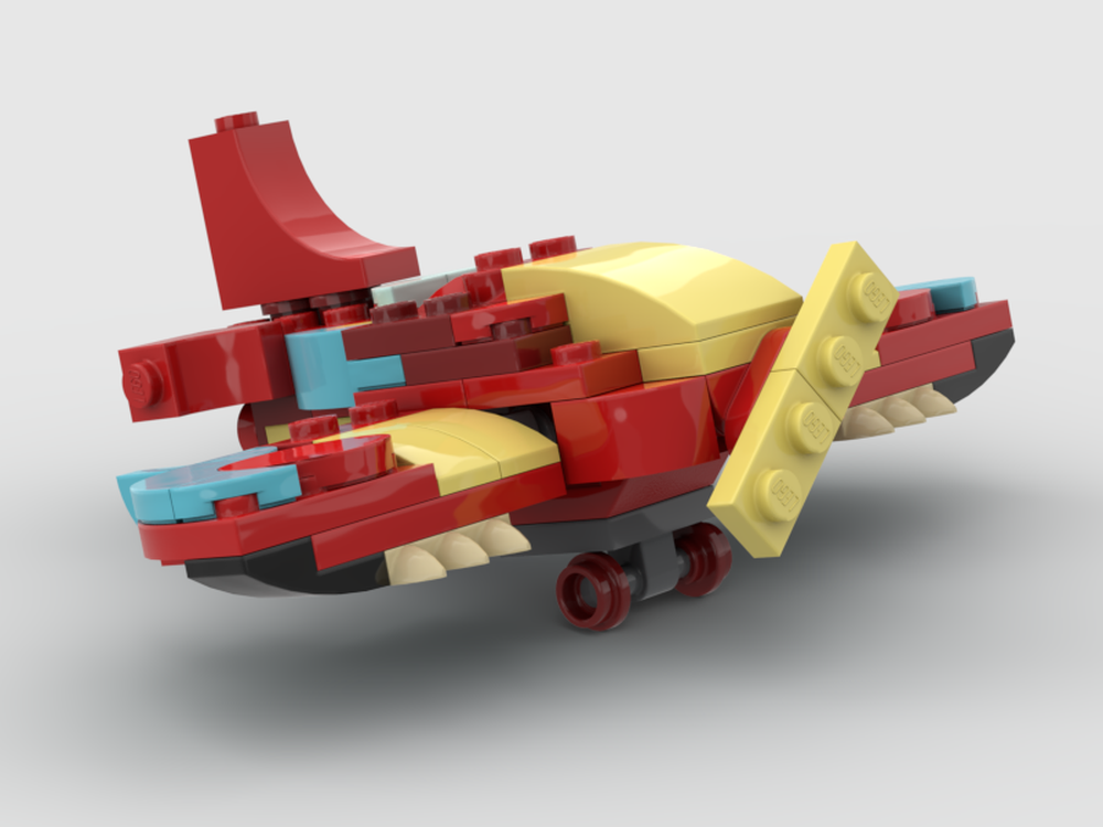 LEGO MOC 31145 plane by ddmdx1316 | Rebrickable - Build with LEGO