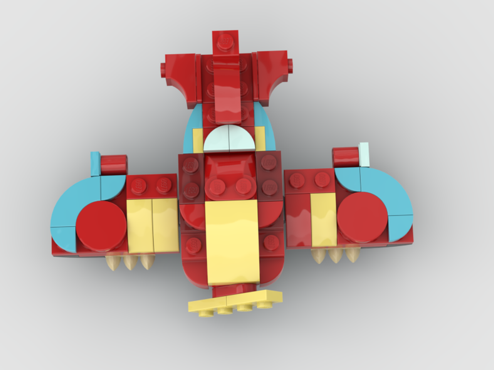 LEGO MOC 31145 plane by ddmdx1316 | Rebrickable - Build with LEGO