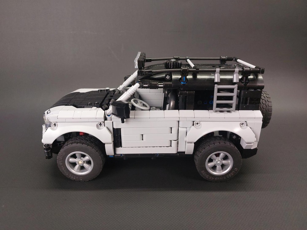 LEGO MOC Land Rover Defender 90 Gray 2 in 1 by Anton Kablash ...