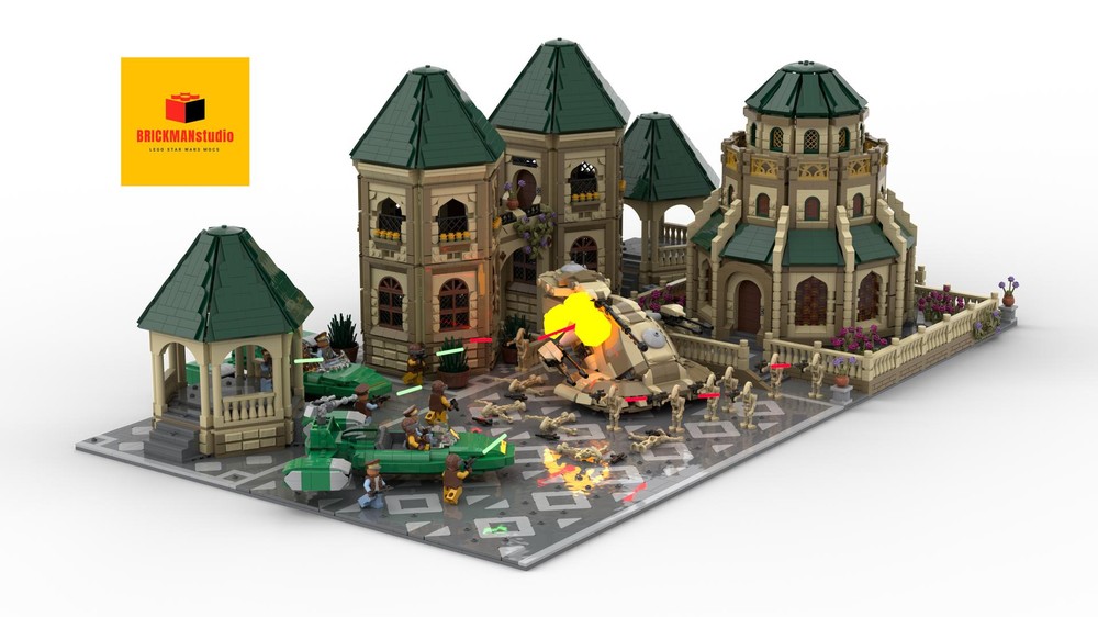 LEGO MOC SW Episode 1 Battle of Nabo MOC (Legat of legion and ...