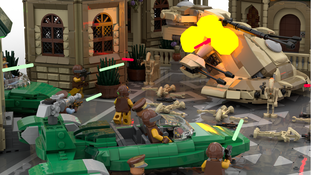 LEGO MOC SW Episode 1 Battle of Nabo MOC (Legat of legion and ...