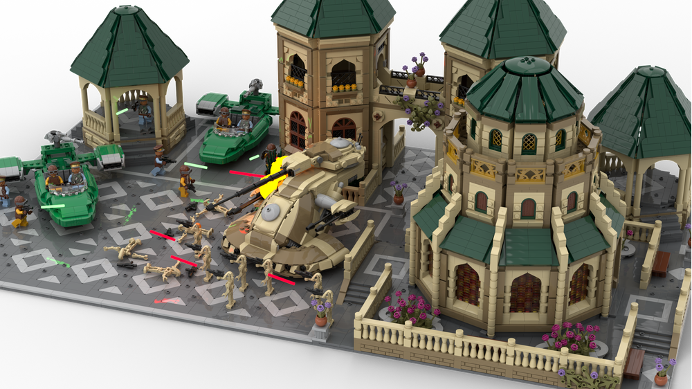 LEGO MOC SW Episode 1 Battle of Nabo MOC (Legat of legion and ...