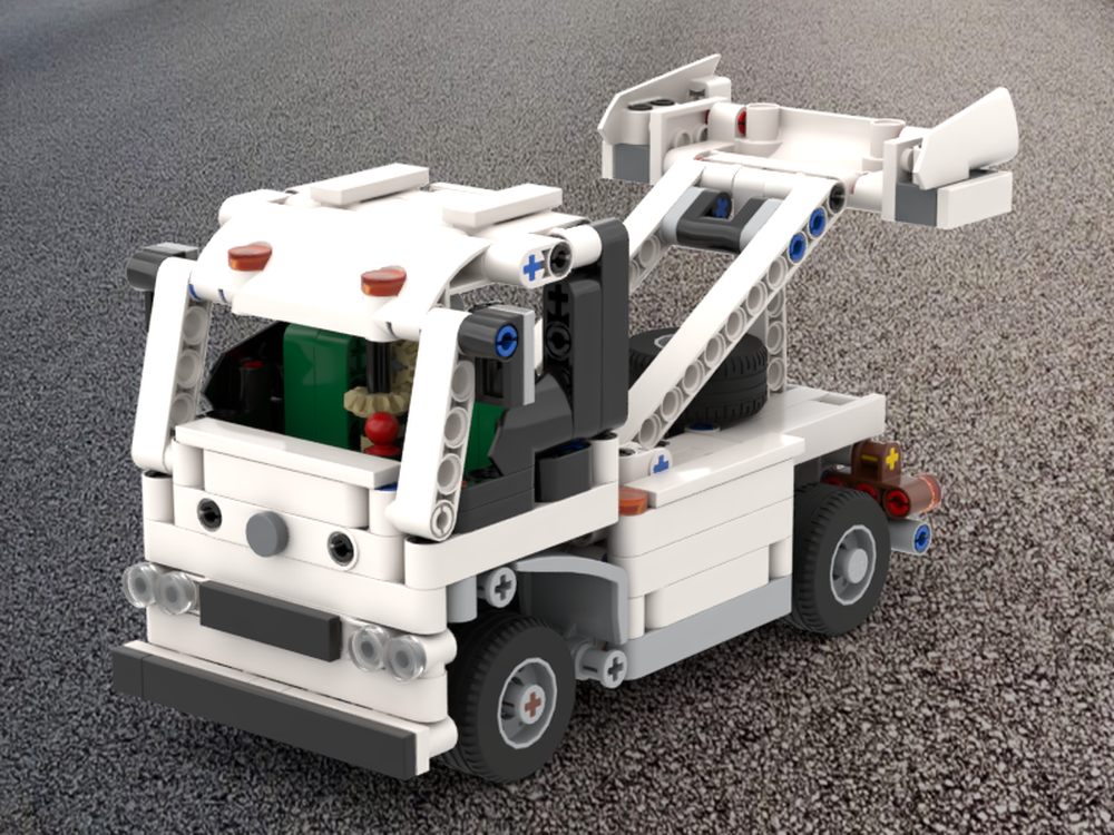 LEGO MOC 42167 Race Truck by artemisovsky | Rebrickable - Build with LEGO