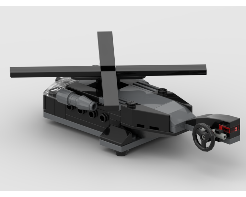 LEGO MOC Army Helicopter by The Crazy Brick | Rebrickable - Build with LEGO