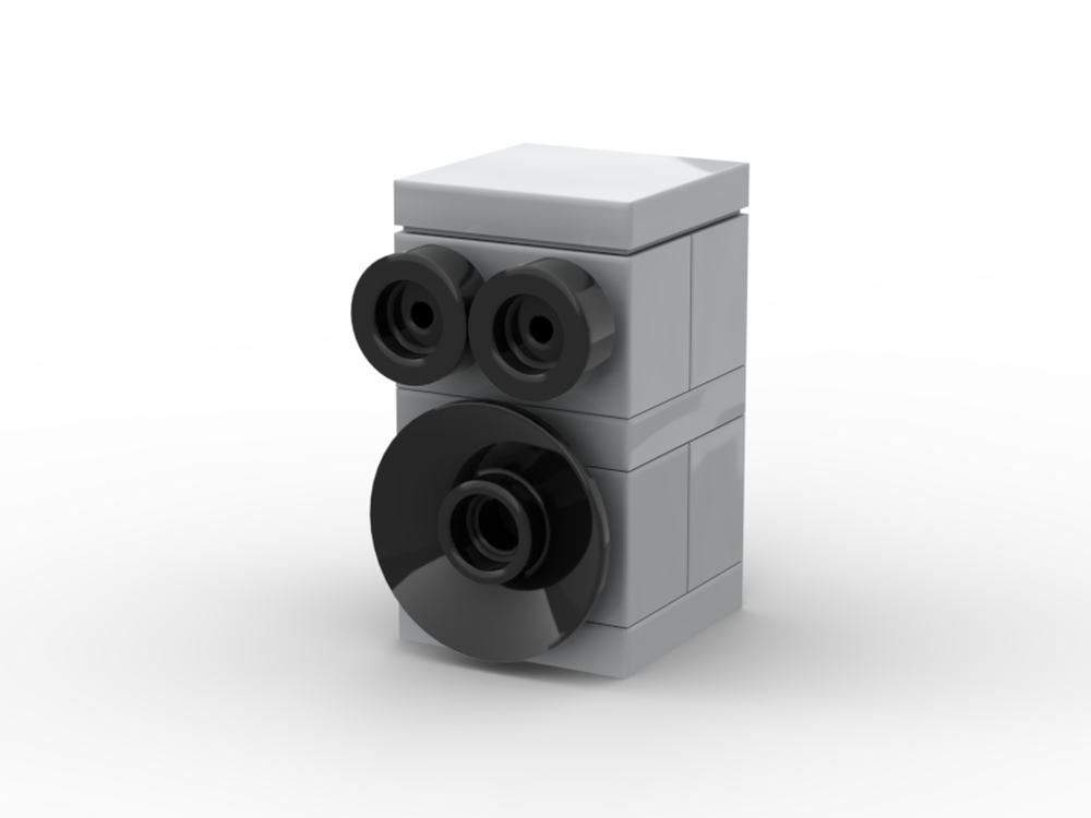 LEGO MOC Speaker - Minifig Scaled by Motions_King | Rebrickable - Build ...