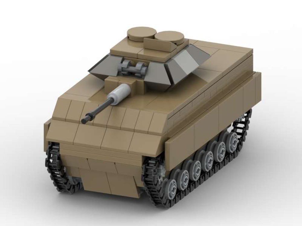 LEGO MOC Plastic Tank (ACAVP) by TheEvilCactus | Rebrickable - Build ...