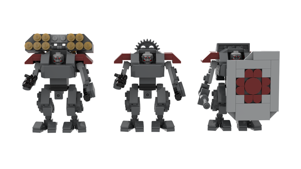 LEGO MOC Helldivers 2 - Automaton Forces by Renk | Rebrickable - Build ...
