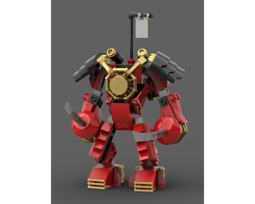 LEGO MOC Legacy Samurai Mech by drg398 | Rebrickable - Build with LEGO