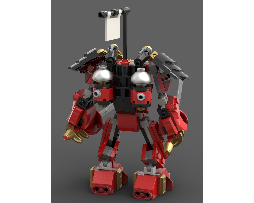 LEGO MOC Legacy Samurai Mech by drg398 | Rebrickable - Build with LEGO