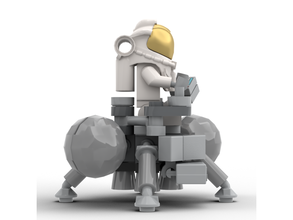 LEGO MOC Lunar Flying Unit by zeegiraf | Rebrickable - Build with LEGO