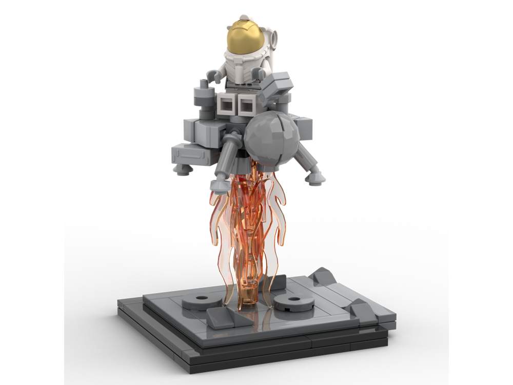 LEGO MOC Lunar Flying Unit by zeegiraf | Rebrickable - Build with LEGO