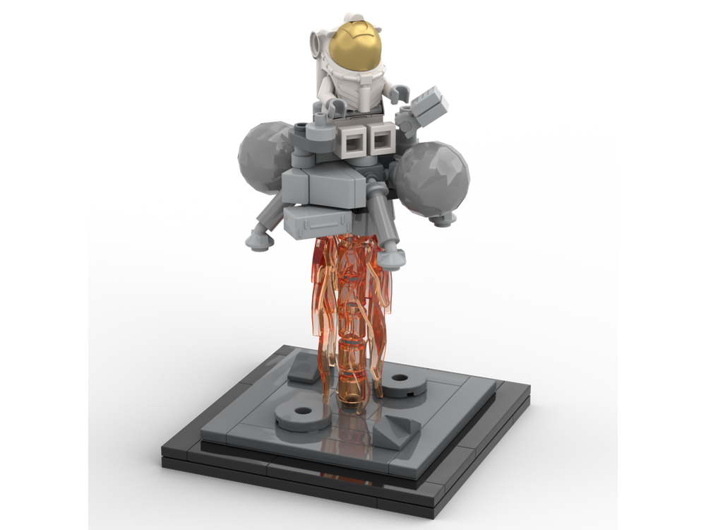 LEGO MOC Lunar Flying Unit by zeegiraf | Rebrickable - Build with LEGO