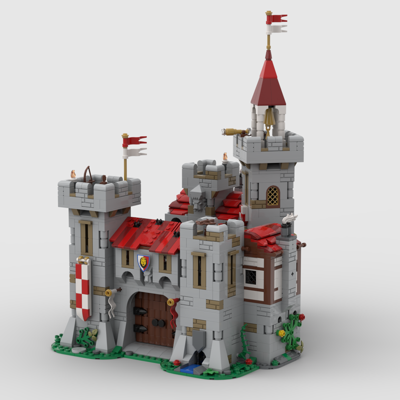 LEGO MOC River Castle, Royal Knights by MidiBricks | Rebrickable ...