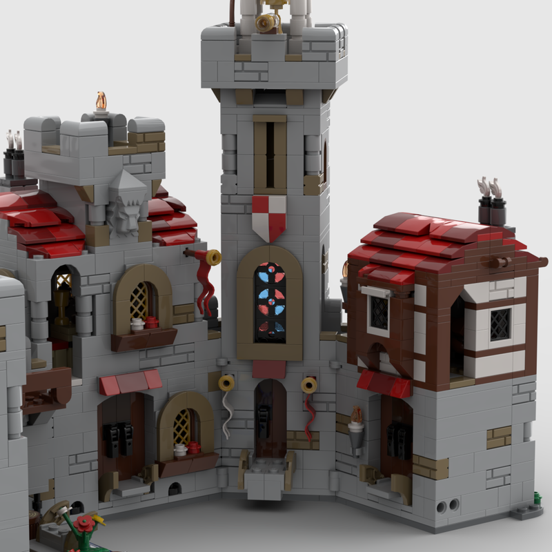 LEGO MOC River Castle, Royal Knights by MidiBricks | Rebrickable ...