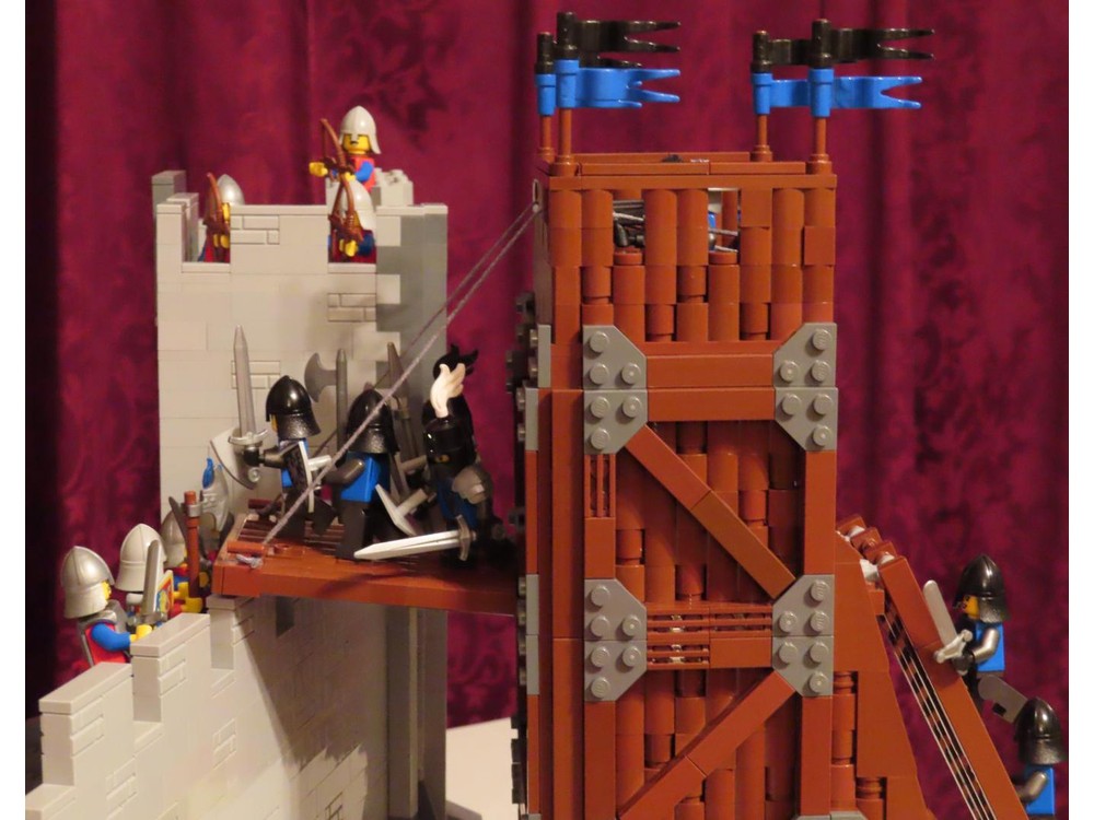 LEGO MOC Siege Tower by Castle_Builder | Rebrickable - Build with LEGO