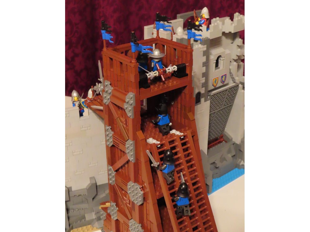 LEGO MOC Siege Tower by Castle_Builder | Rebrickable - Build with LEGO