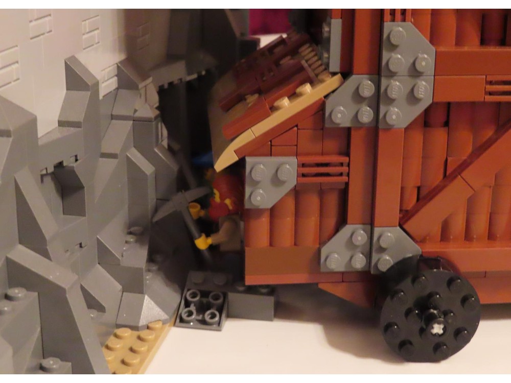 LEGO MOC Siege Tower by Castle_Builder | Rebrickable - Build with LEGO