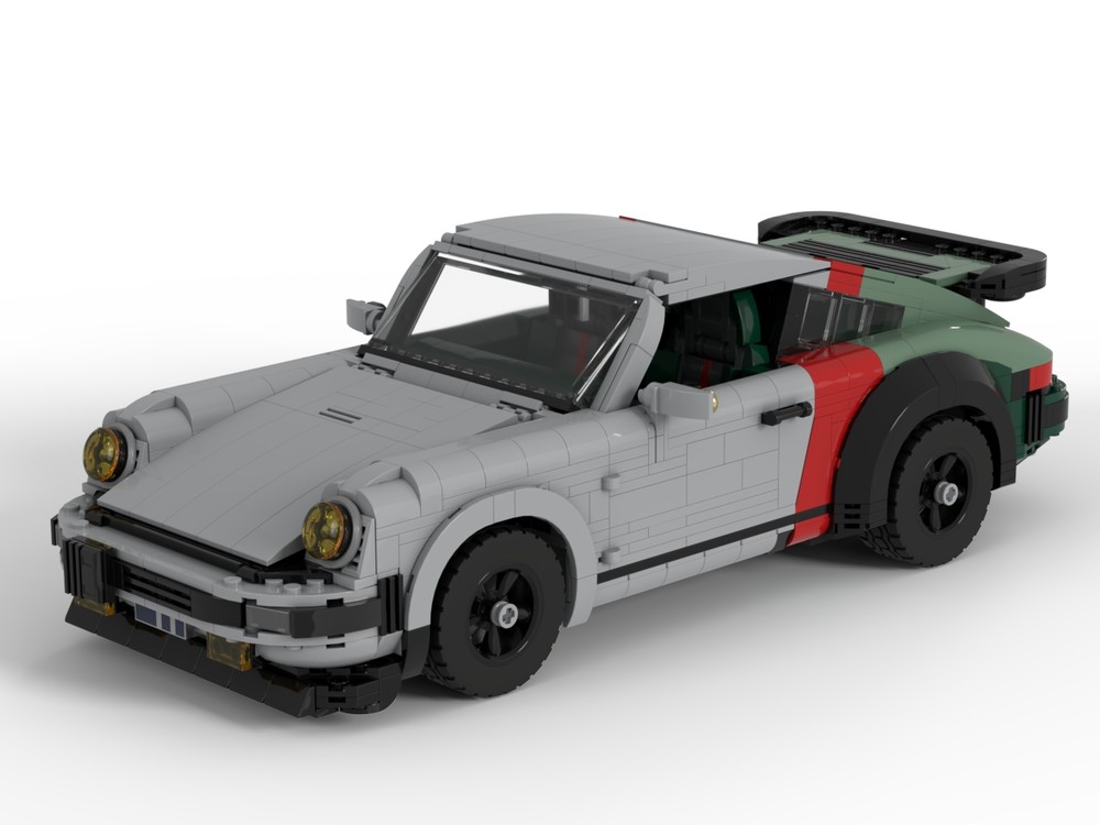 LEGO MOC Porsche Turbo Cyberpunk Style by Linse | Rebrickable - Build ...