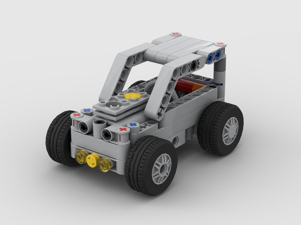 LEGO MOC Mini car with engine by ahsas5726 | Rebrickable - Build with LEGO