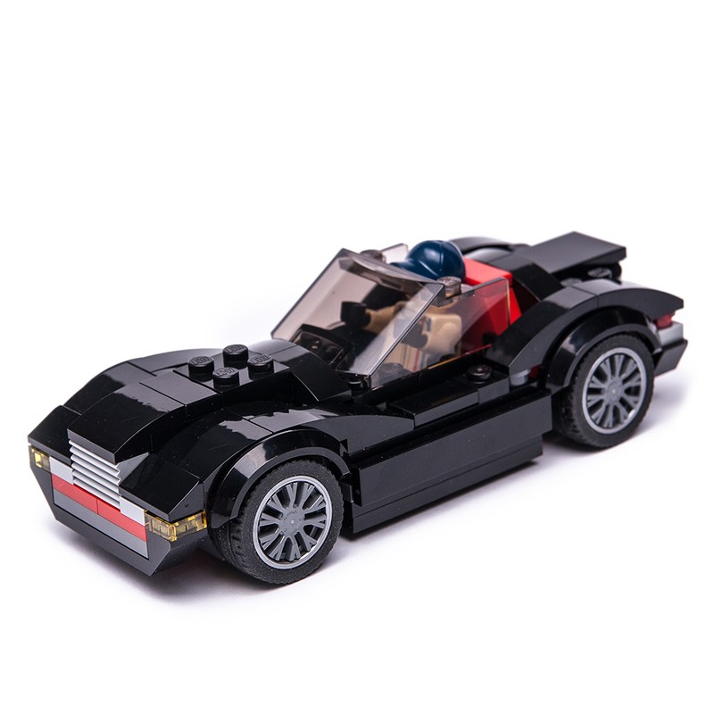 LEGO MOC 75881 Black Cabrio by Keep On Bricking | Rebrickable - Build ...