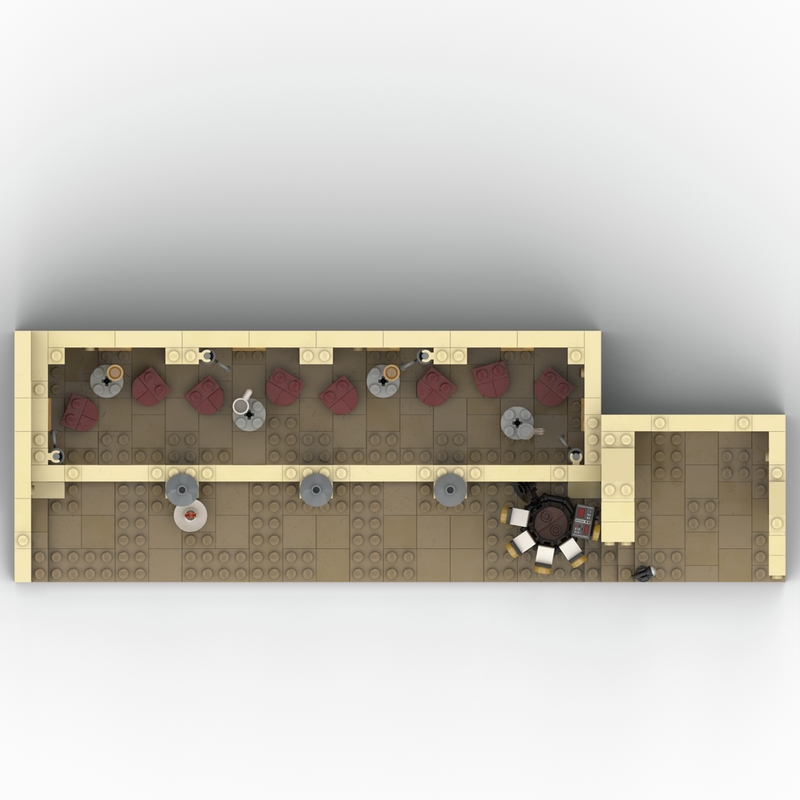 LEGO MOC Jabba's Palace, Module IV: Band and seating area by ...