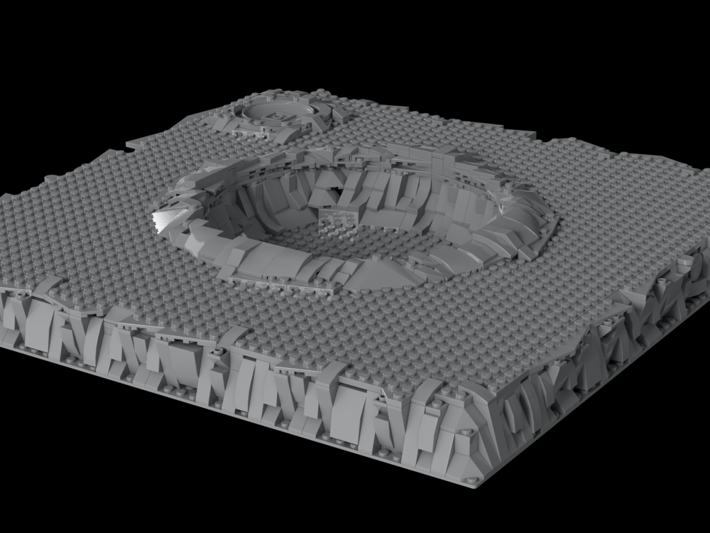 LEGO MOC Lunar Crater by Cameron4818 | Rebrickable - Build with LEGO