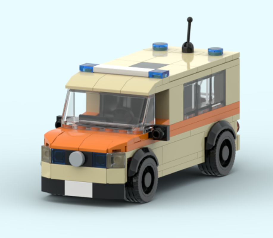LEGO MOC-176657 MTW DRK Rettungsdienst Emergency Car by BK Brick Design ...