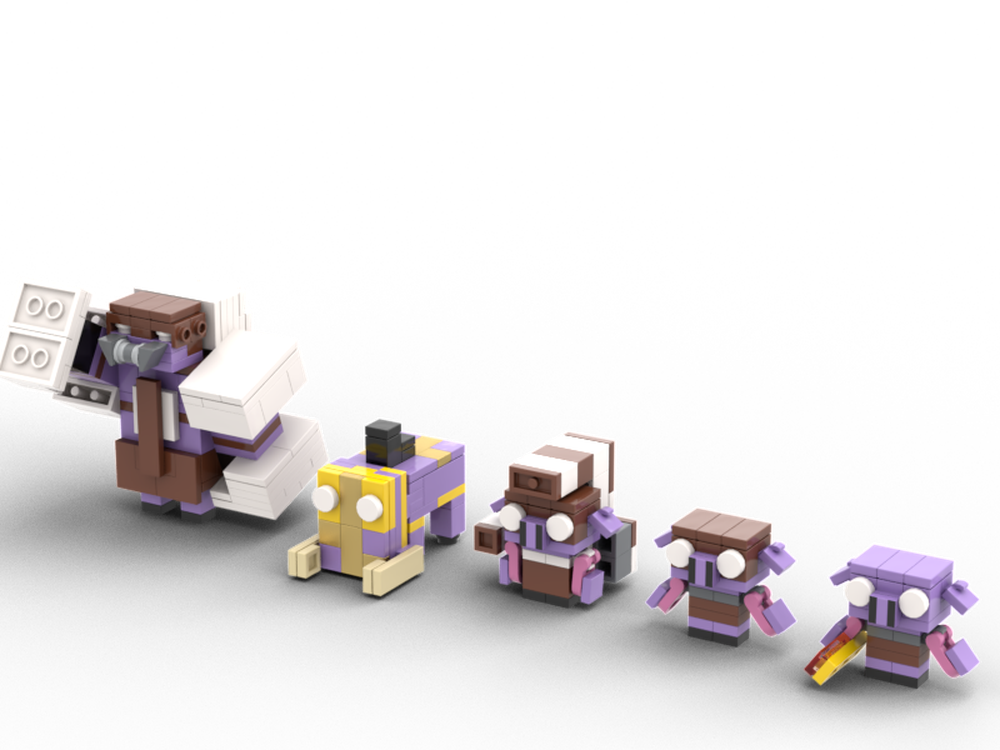 LEGO MOC Minecraft Legends Horde of the Hunt by FyreDragon ...