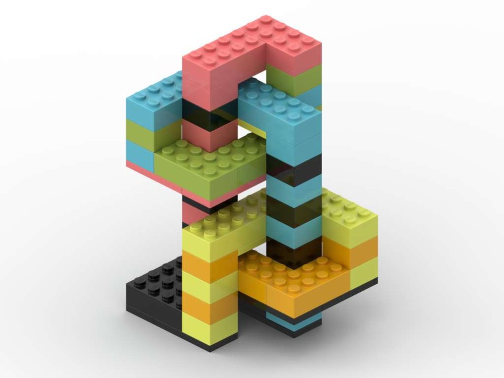 Lego Moc Square Knot By Flerpdederp Rebrickable Build With Lego