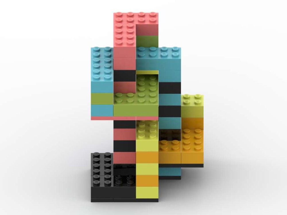 LEGO MOC Square Knot by flerpdederp | Rebrickable - Build with LEGO