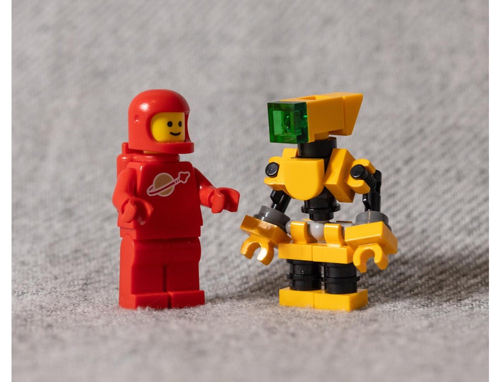 LEGO MOC-176680 Minifigure Scale Robot by Rovivruselos | Rebrickable ...