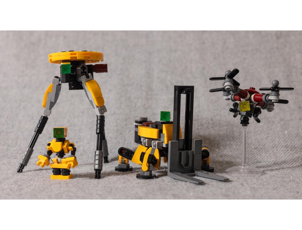 LEGO MOC-176680 Minifigure Scale Robot by Rovivruselos | Rebrickable ...