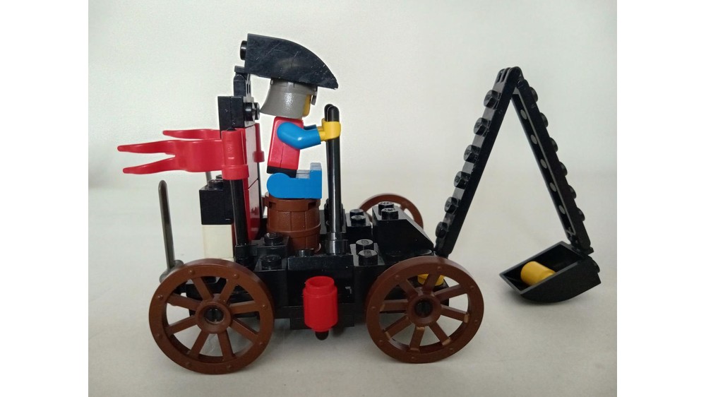 LEGO MOC 6039 Medieval Digger by julien1001 | Rebrickable - Build with LEGO
