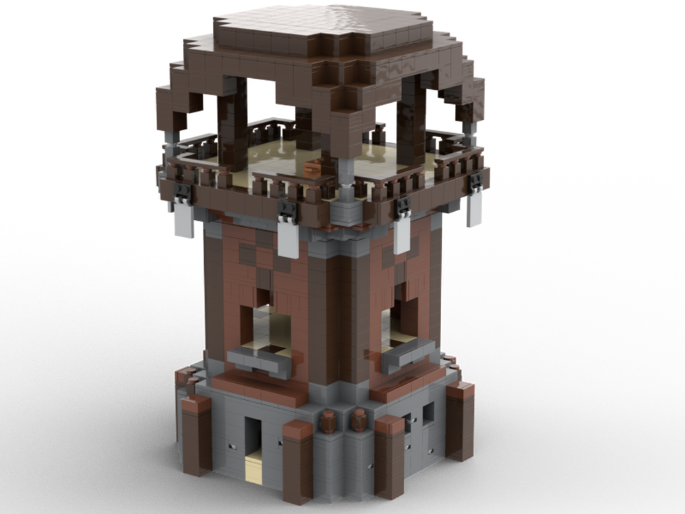 LEGO MOC Minecraft Pillager Outpost by FyreDragon | Rebrickable - Build ...