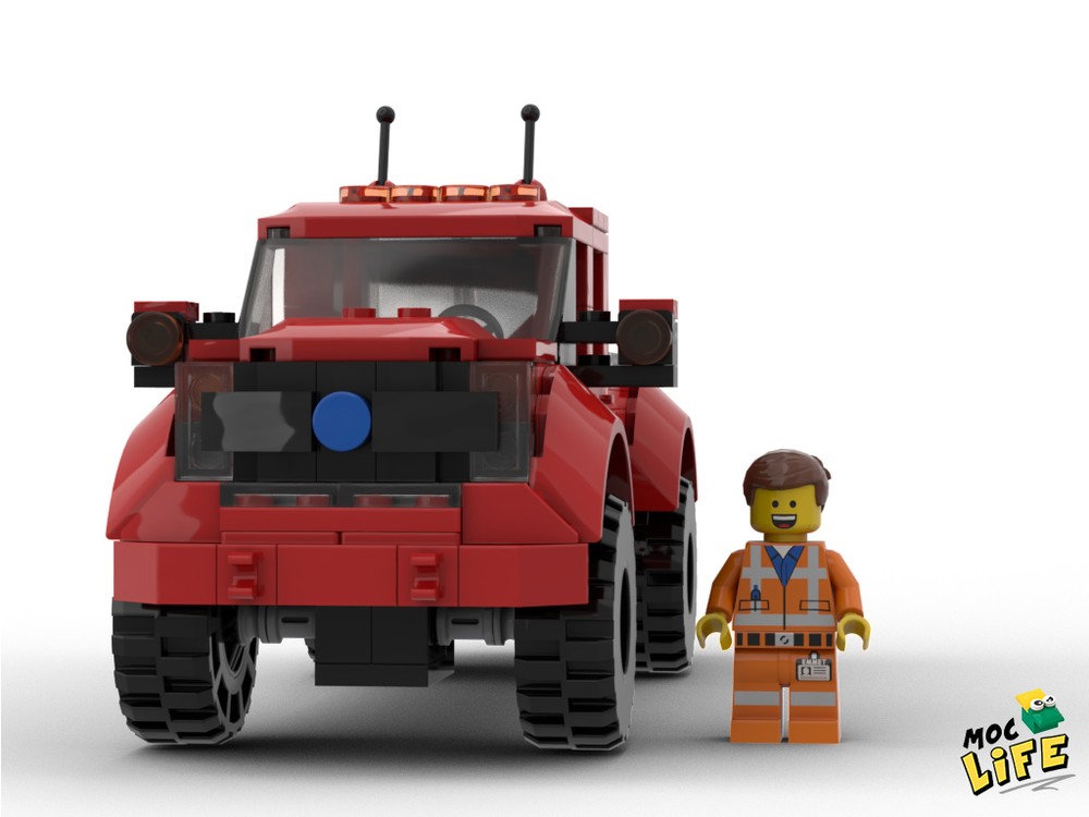 Lego Moc Ford F 550 Quad Cab Long Bed Elevation Off Grid Edition By