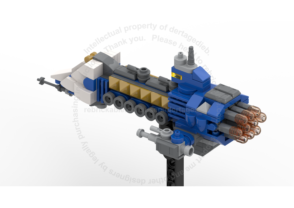 LEGO MOC Warhammer 40k Light Cruiser by dertagedieb | Rebrickable ...