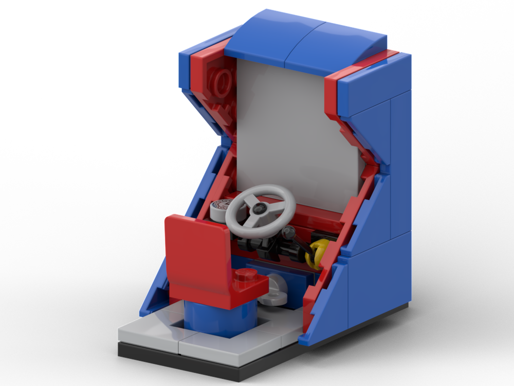 LEGO MOC Modular Racing Arcade Machine by Viernes | Rebrickable - Build ...