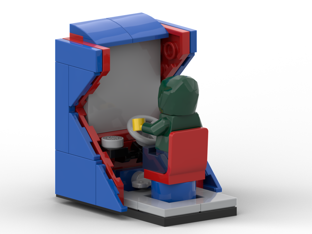 LEGO MOC Modular Racing Arcade Machine by Viernes | Rebrickable - Build ...
