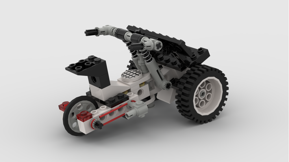 LEGO MOC Rickshaw - 8810 Alternate by kszyh | Rebrickable - Build with LEGO