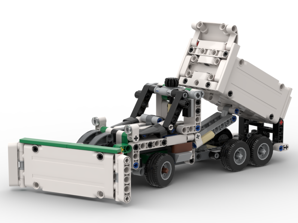 LEGO MOC 42167 Snowplow by A_Dilophosaurus | Rebrickable - Build with LEGO
