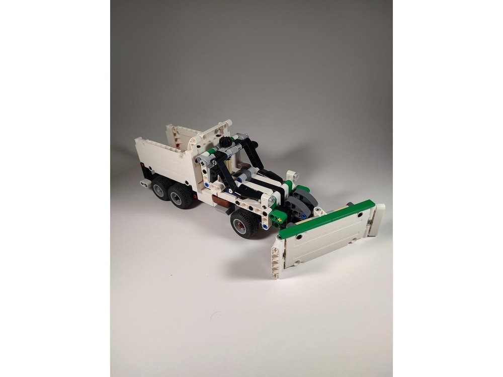 LEGO MOC 42167 Snowplow by A_Dilophosaurus | Rebrickable - Build with LEGO