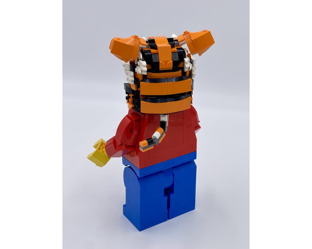 LEGO MOC Up-Scaled LEGO Minifigure Accessory - Majestic Tiger Helmet by ...