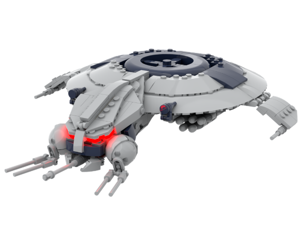 Lego Moc Heavy Missile Platform Droid Gunship By Orchardbuilds