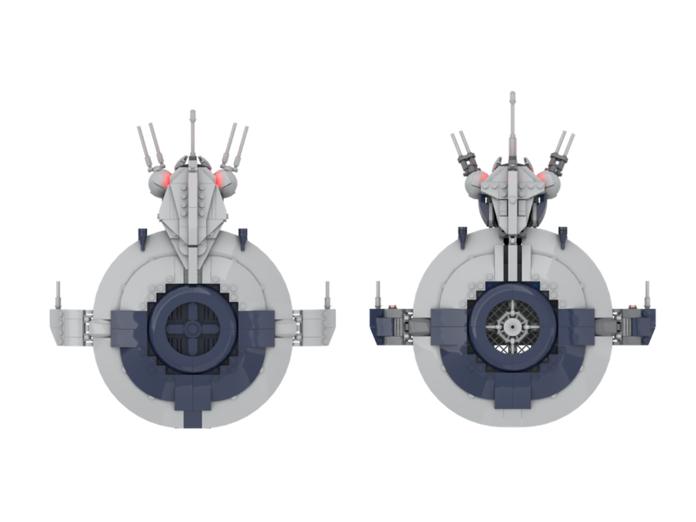 Lego Moc Heavy Missile Platform Droid Gunship By Orchardbuilds