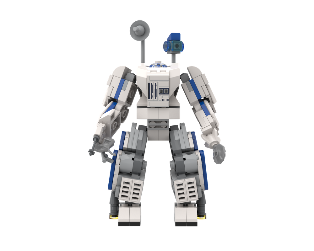 LEGO MOC R2-D2 Mecha by BossieX13 | Rebrickable - Build with LEGO