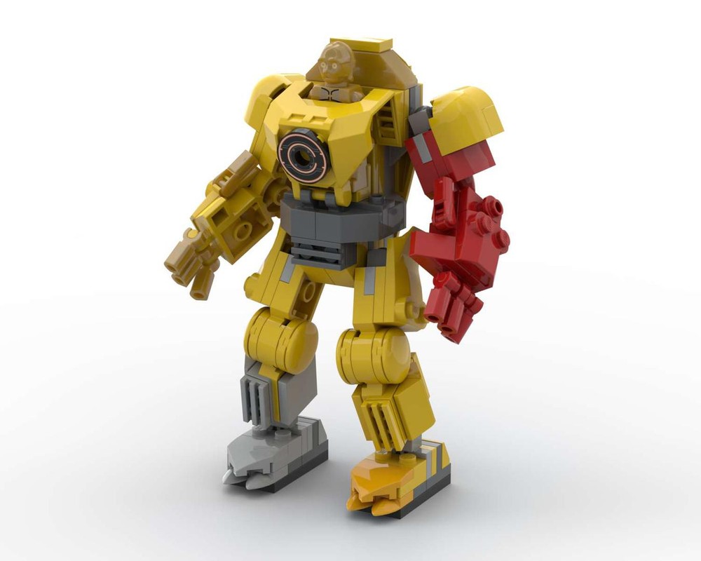 LEGO MOC C-3P0 Mech by BossieX13 | Rebrickable - Build with LEGO
