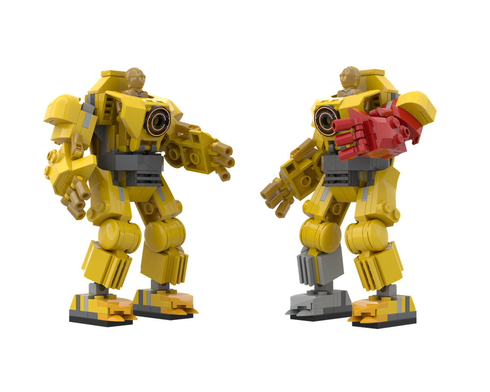 LEGO MOC C-3P0 Mech by BossieX13 | Rebrickable - Build with LEGO