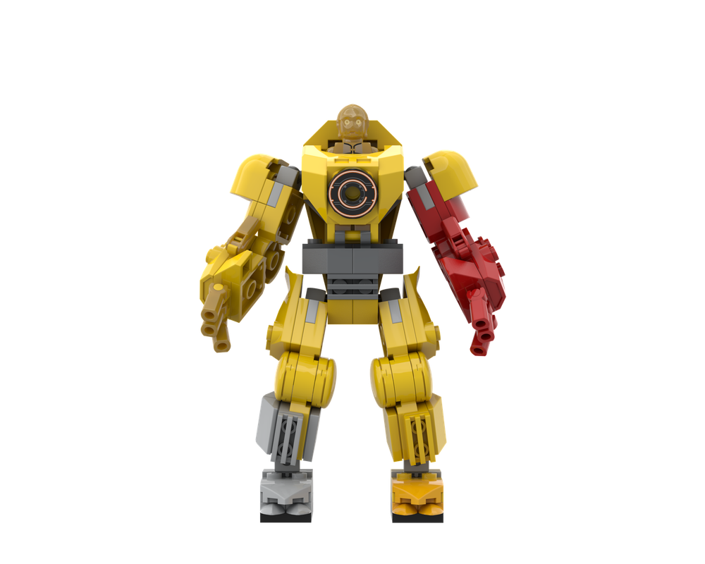 LEGO MOC C-3P0 Mech by BossieX13 | Rebrickable - Build with LEGO