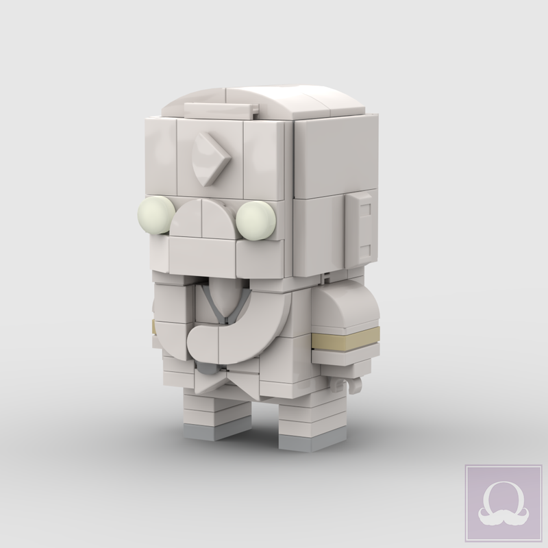 LEGO MOC Mr. Knight Brickheadz by Offlorf | Rebrickable - Build with LEGO