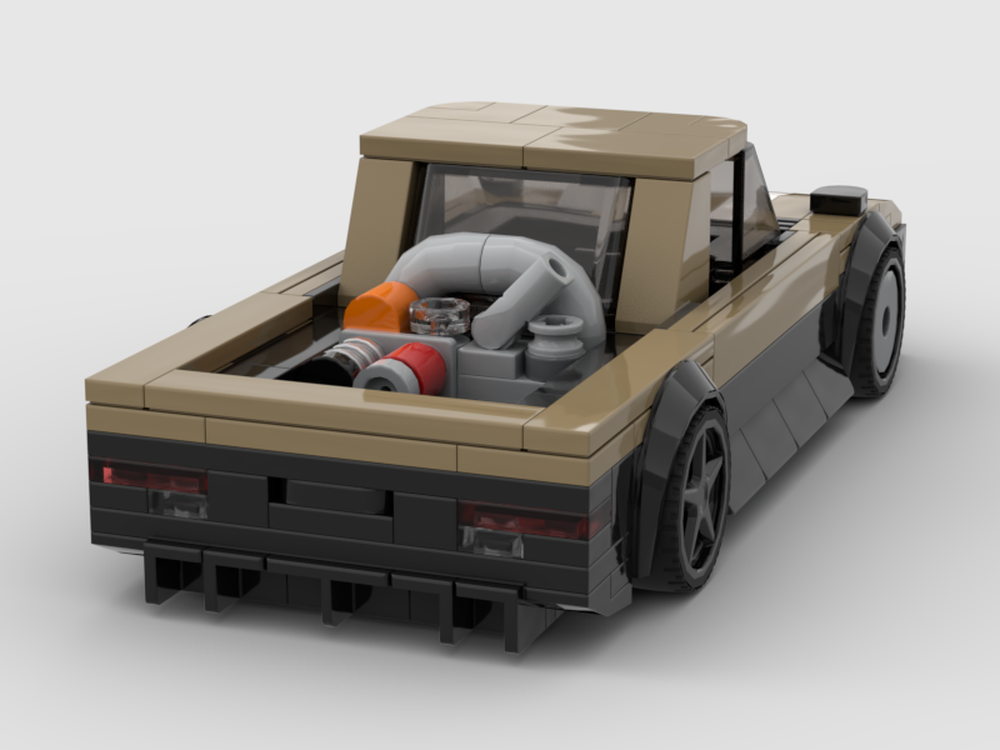 LEGO MOC 1978 Datsun 620 Drift Truck by toms8wides | Rebrickable ...